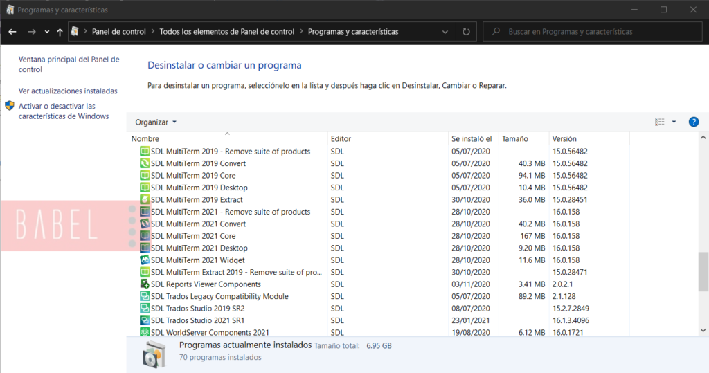 No es lo mismo descargar un programa que instalar un programa. – Babel DGT